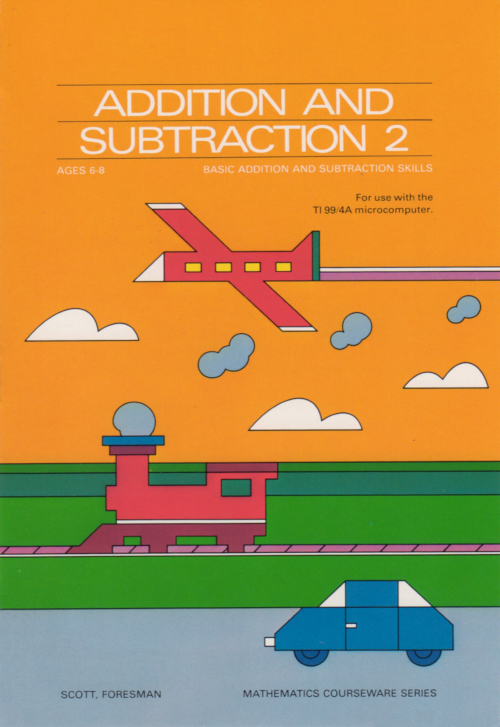 File:Addition and Subtraction 2 Front Cover (New).jpg - TI-99/4A-Pedia