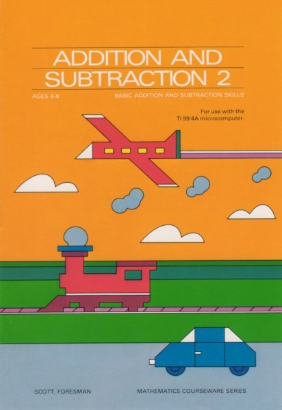 File:Addition and Subtraction 2 Front Cover (New).jpg - TI-99/4A-Pedia
