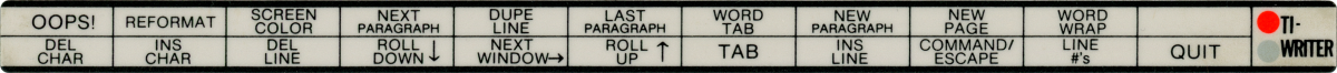 File:TI-Writer Keyboard Insert.png - TI-99/4A-Pedia